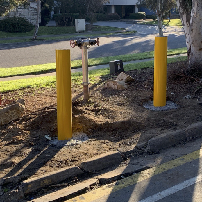 WPS Oversized Truck Bollard | Warehouse Safety Solutions