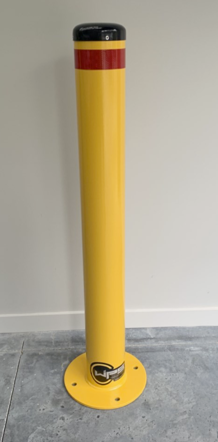 140mm Surface Mount Steel Bollard | Warehouse Safety Solutions