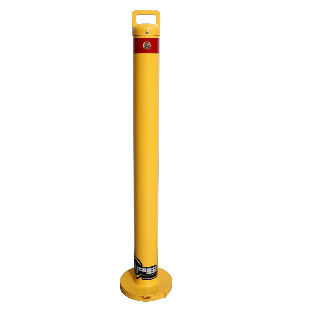 90mm Surface Mount Removable Bollard | Warehouse Safety