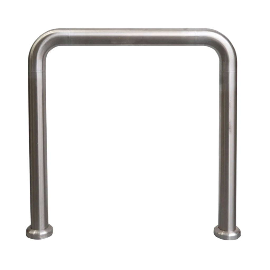 Stainless Steel Hoop Bollard | Warehouse Safety Solutions